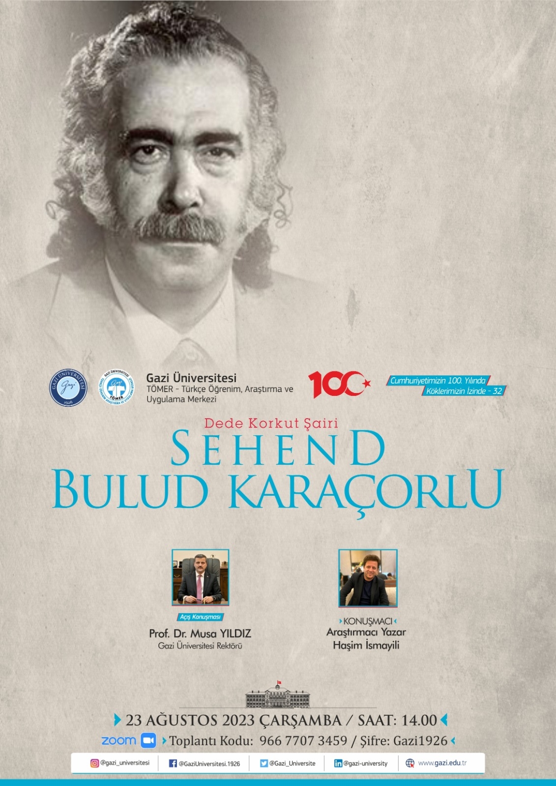 Köklerimizin İzinde 32: Dede Korkut Şairi Sehend Bulud Karaçorlu | Gazi ...