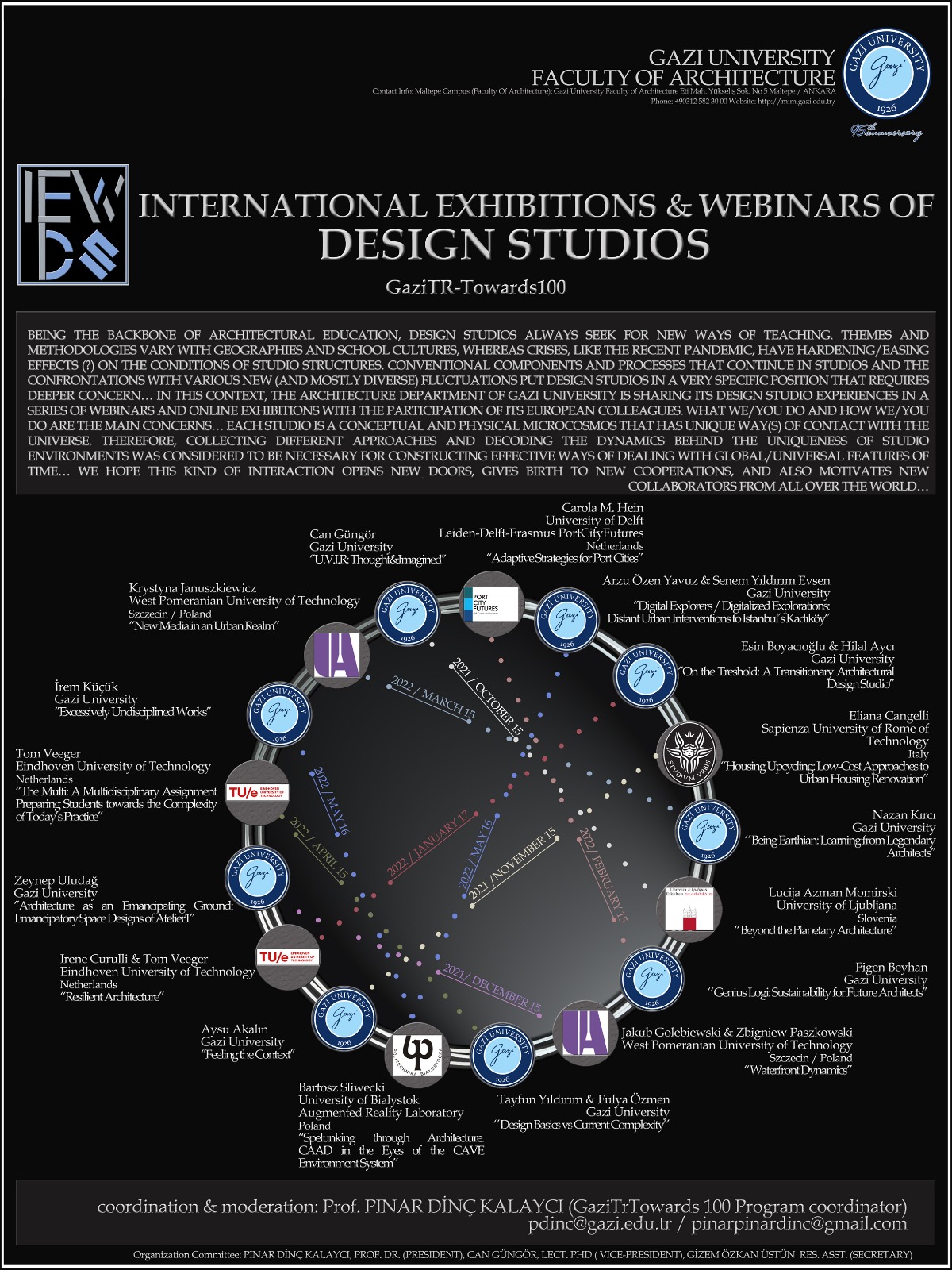 International Exhibitions And Webinars Of Architectural Design Studios ...