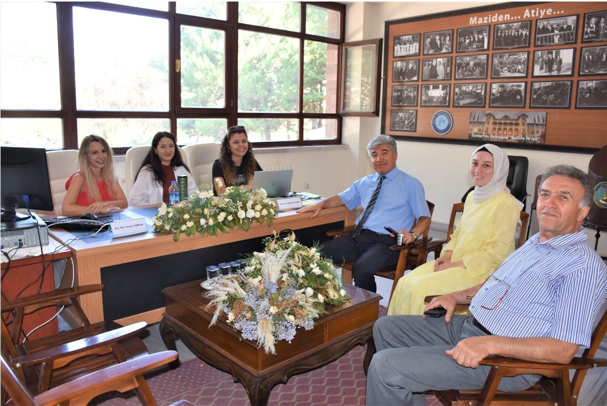 Our Dean Prof. Dr. Musa ATAR Visited The Promotion Desk. | Faculty Of ...